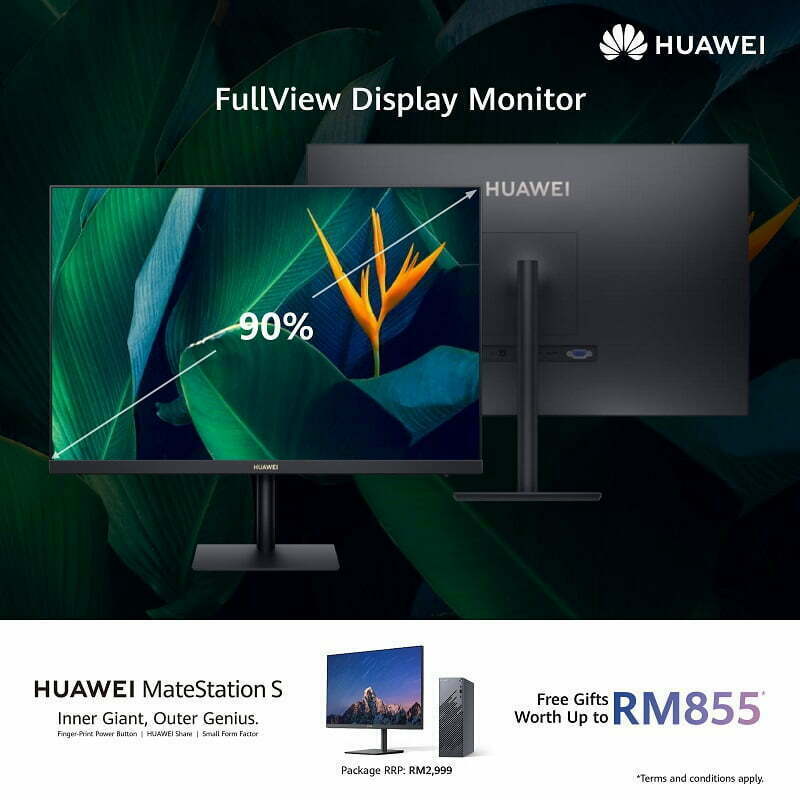 HUAWEI MateStation S, Desktop Pertama HUAWEI Kini Mendarat Di Malaysia ...