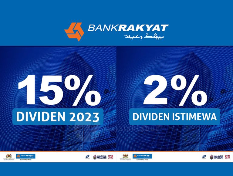 Dividen Bank Rakyat 15 Peratus Bagi Tahun Kewangan 2023 - Ewon ...