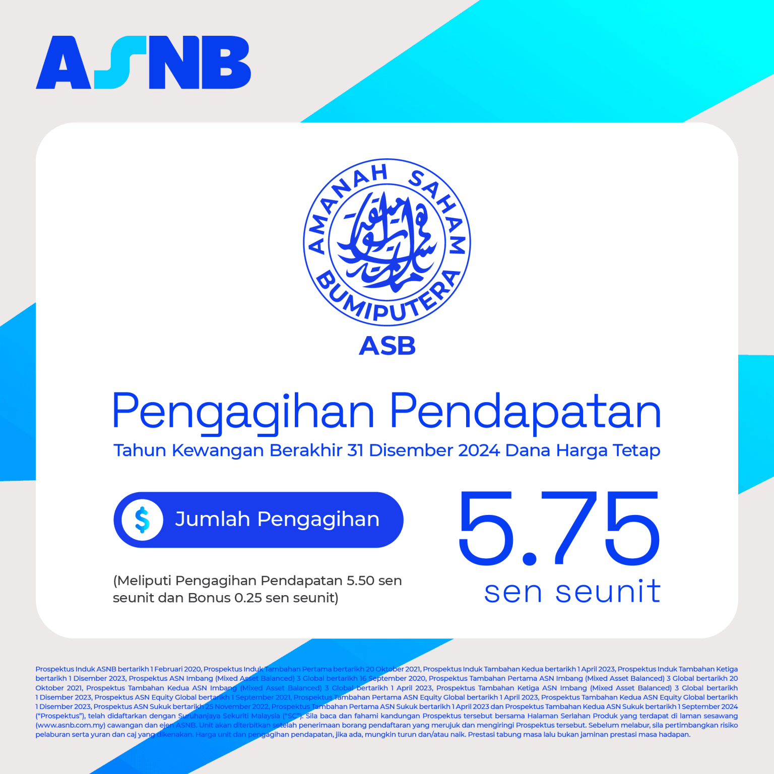 Sejarah Pulangan Dividen ASB Dari Tahun 2014 – 2024 [KEMASKINI ...